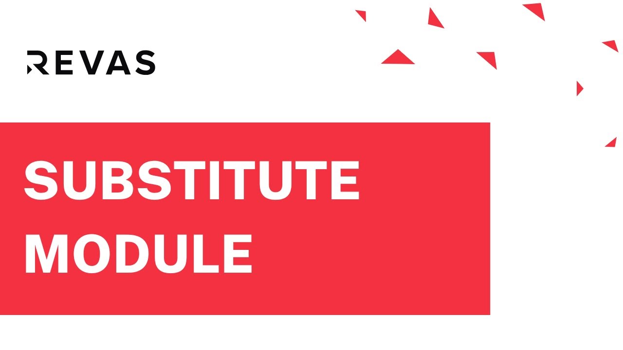 Substitute module - Revas Business Simulation Games - YouTube