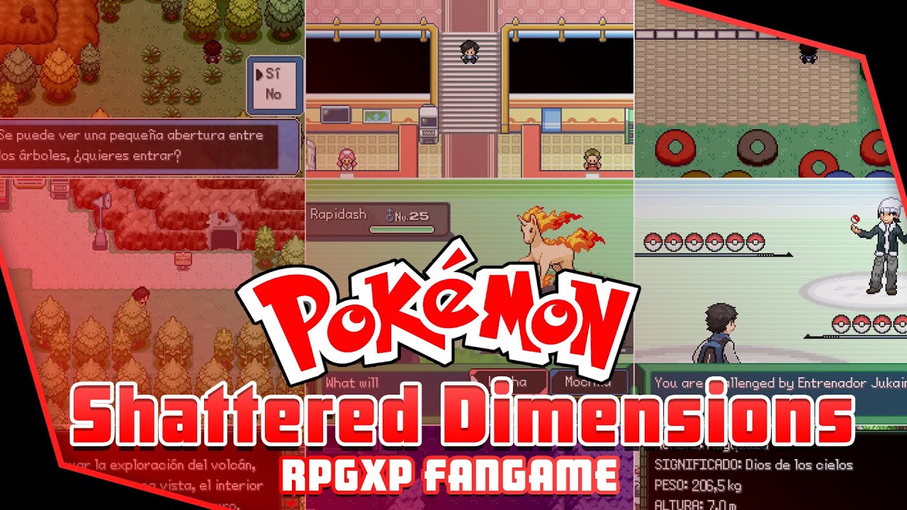 Completed New Pokemon RPGXP Fan-Game With Decision Making, Puzzles ...