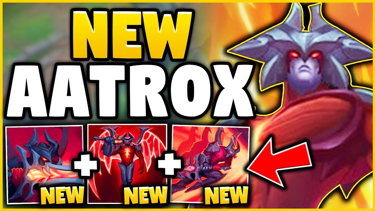 NEW AATROX IS HANDS DOWN THE BEST CHAMP REWORKED YET! (BROKEN TOP LANER ...