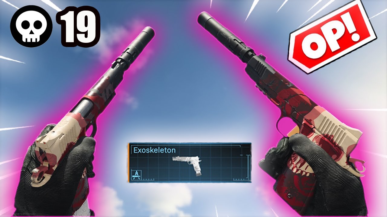 the AKIMBO 1911 *EXOSKELETON* OVERPOWERED in WARZONE.. (BEST AKIMBO ...