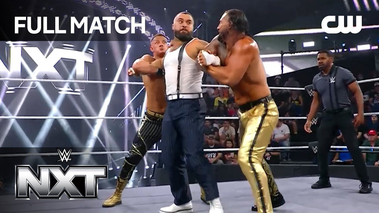 FULL MATCH: Tony D'Angelo vs. Stacks vs. Luca Crusifino | Triple Threat ...