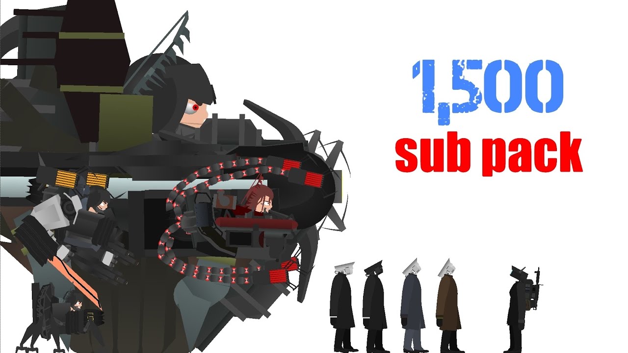 1500 sub pack - YouTube