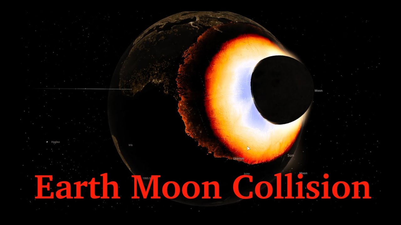 Earth Moon Collision | Collision Series Episode 1 - YouTube