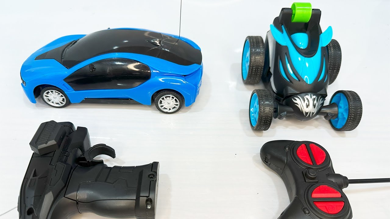 2 Remote Control "RC CAR" Unboxing & Testing | car wela video | remote ...