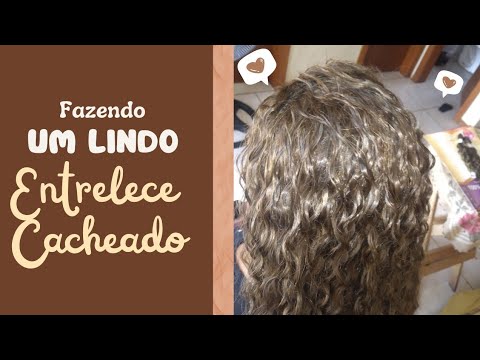 Lindo entrelace cacheado - YouTube