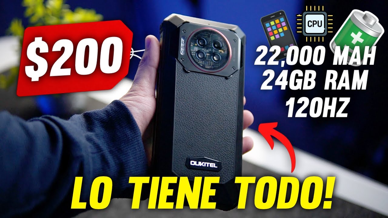 El MEJOR Celular de USO RUDO por $200 ? Oukitell WP30 Pro - YouTube
