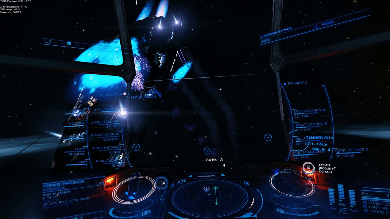 Elite Dangerous type 10 on a mission Part 1 - YouTube