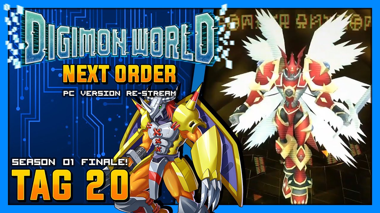 [PC Version]: Stream Season 01 FINALE! | Tag 20 | Digimon World: Next ...