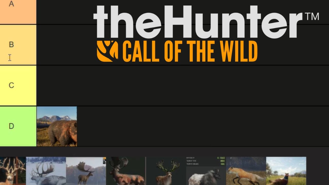 doing cotw great one tier list - YouTube