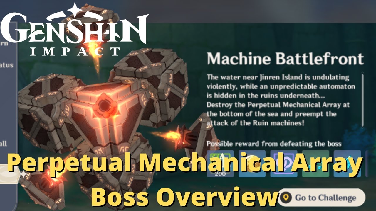 Genshin Impact | Version 2 | Perpetual Mechanical Array Location and ...