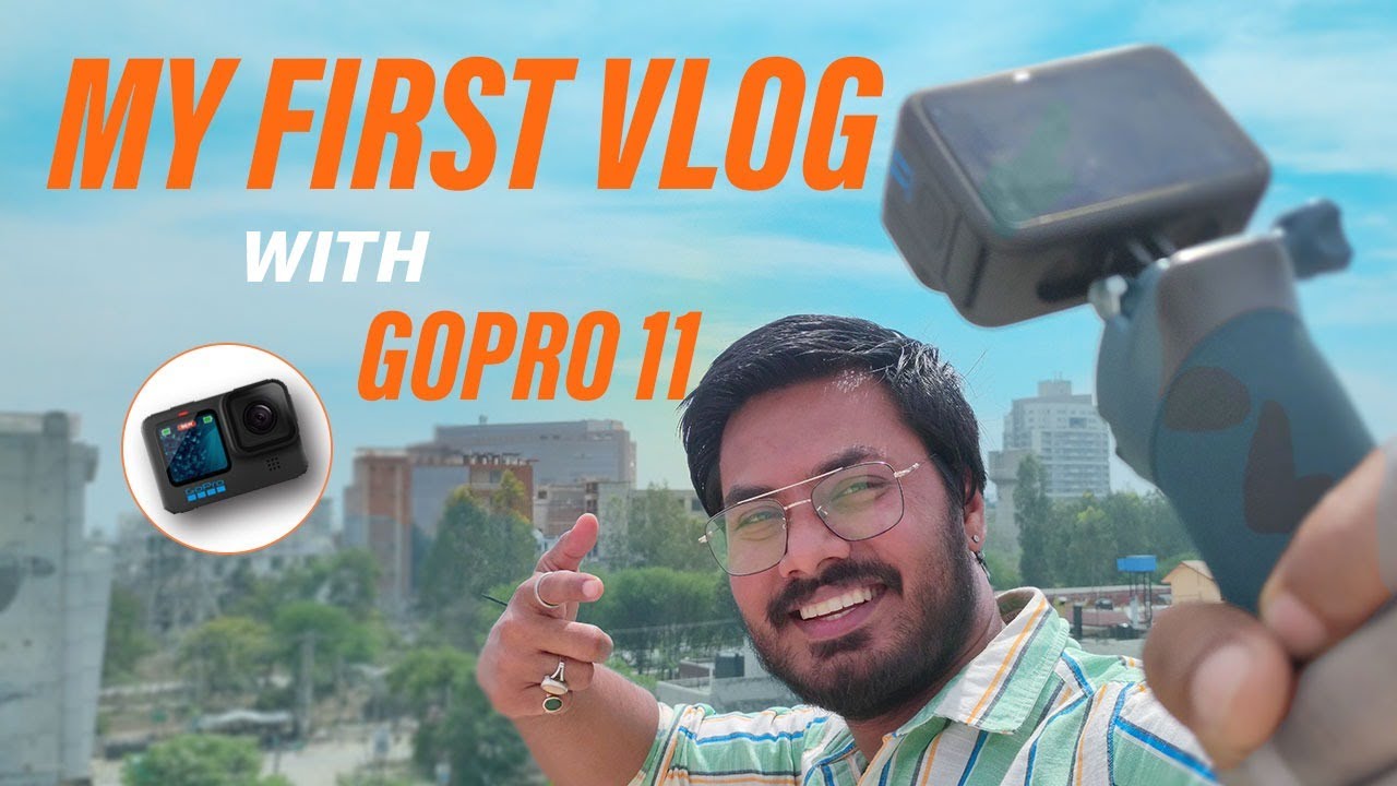 MY First Vlog With Gopro11 | Gopro Hero 11 Unboxing #myfirstvlog # ...