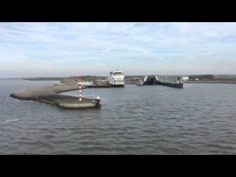 Video aankomst boot Texel - YouTube