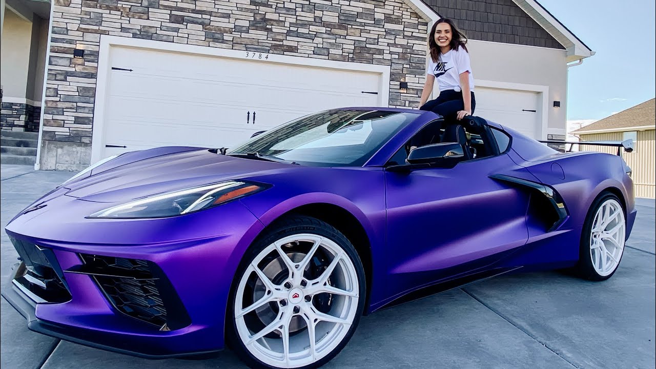 My Wife’s First Drive in the C8 Corvette - YouTube