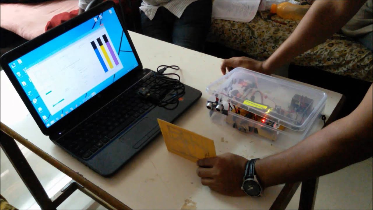 Zigbee based Industrial Data Acquisition And Monitoing - YouTube