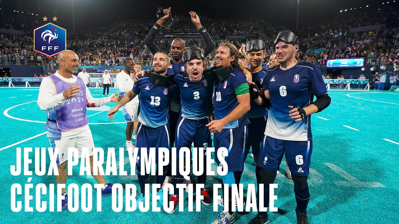 CÉCIFOOT : Objectif finale paralympique - YouTube