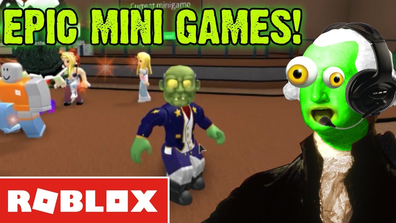 ROBLOX EPIC MINI GAMES 💥 Zombie George Washington! - YouTube