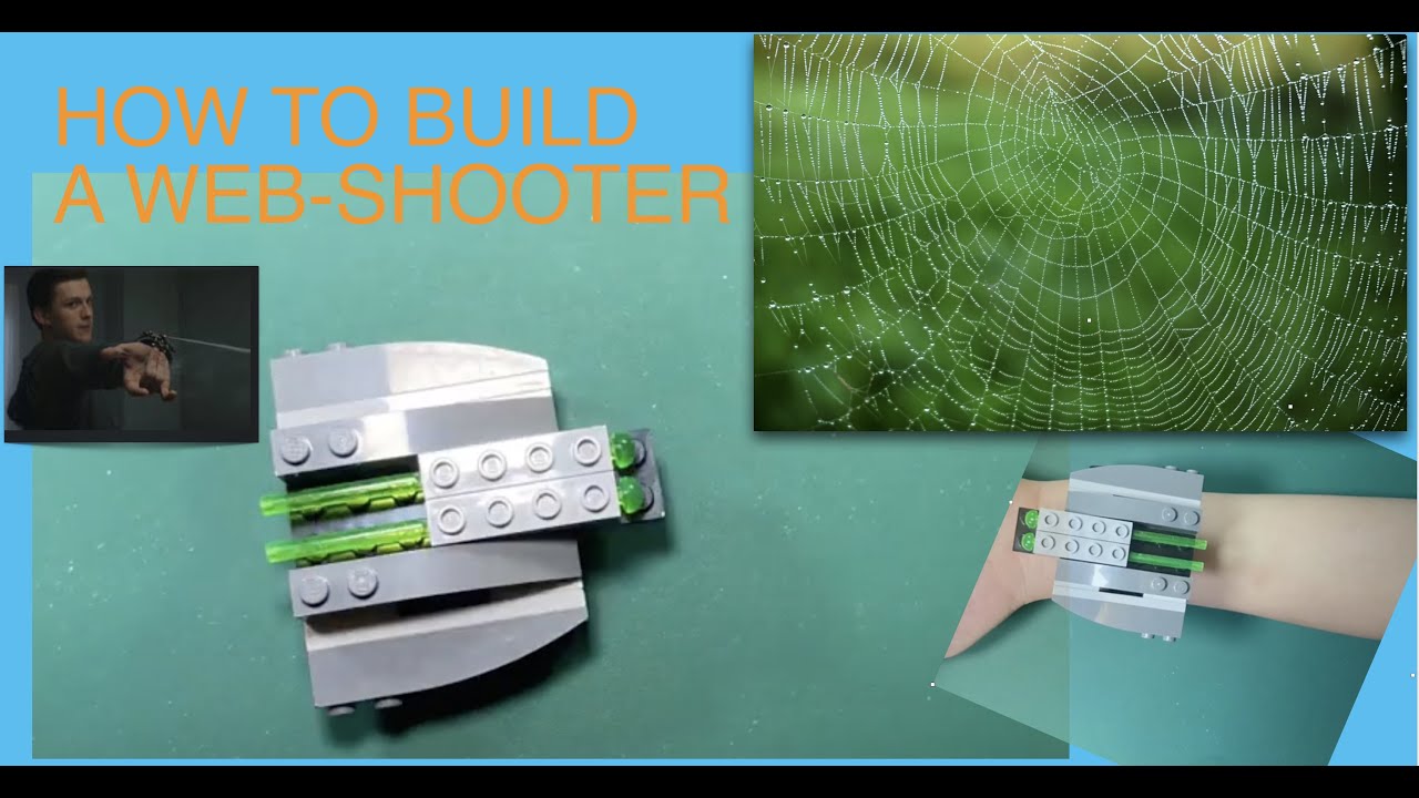 Tutorial on how to build a Lego web-shooter - YouTube