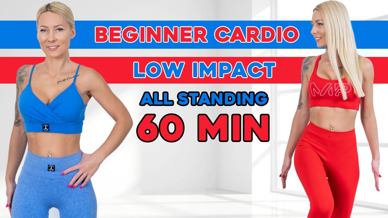 60 MIN LOW IMPACT FAT BURNING CARDIO 🔥 BURN 600 CALORIES ALL STANDING ...