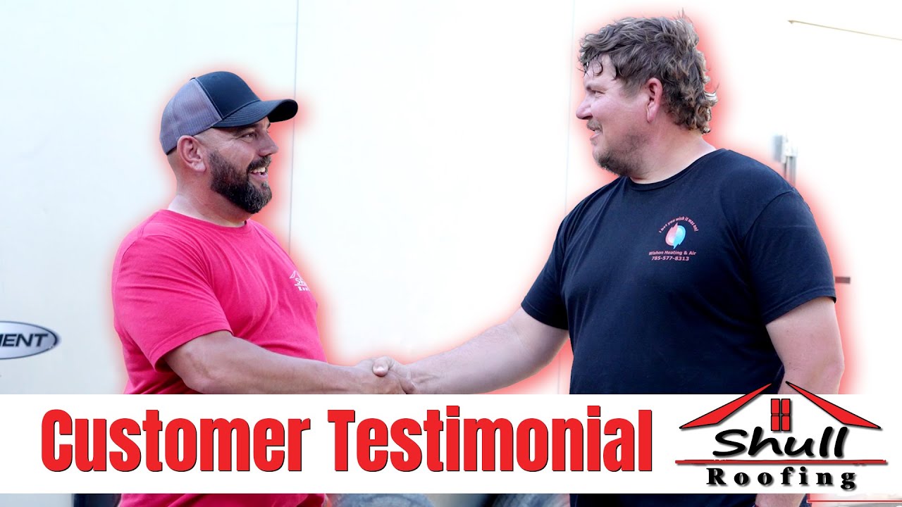 Shull Roofing | Customer Testimonial | Cody Wishon - YouTube