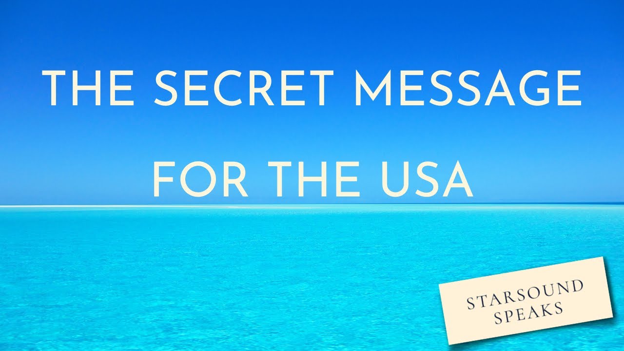 THE SECRET ECLIPSE MESSAGE FOR THE USA - YouTube