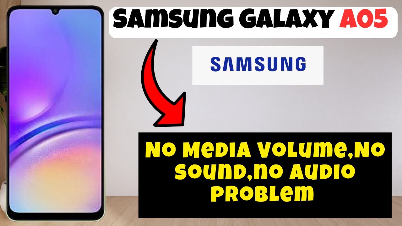 No Media Volume,No sound,no audio problem Samsung Galaxy A05 || How to ...