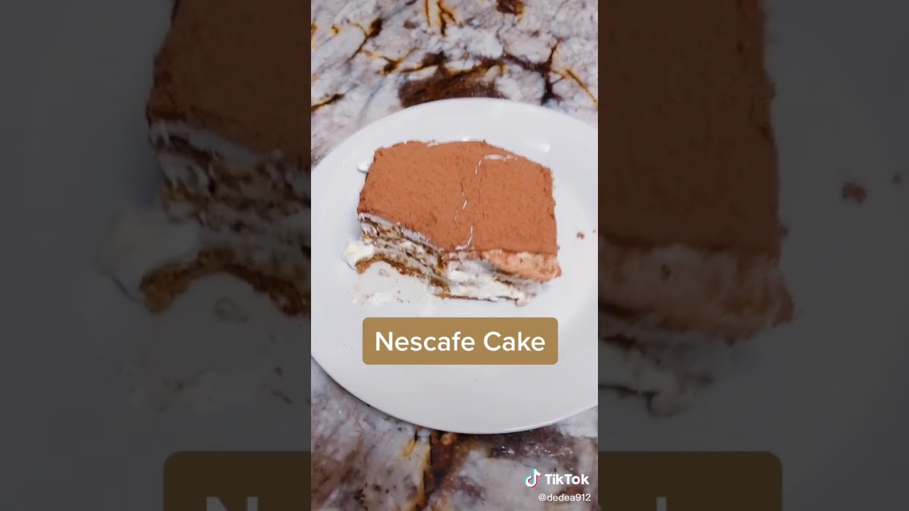 Nescafé cake - YouTube