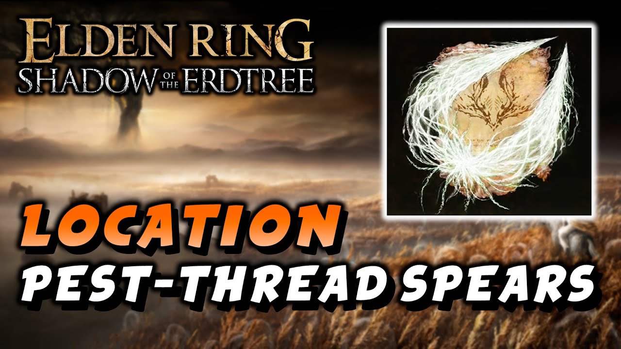 Elden Ring - Pest-Thread Spears Location (Incantation) (Shadow Of The Erdtree DLC) - YouTube