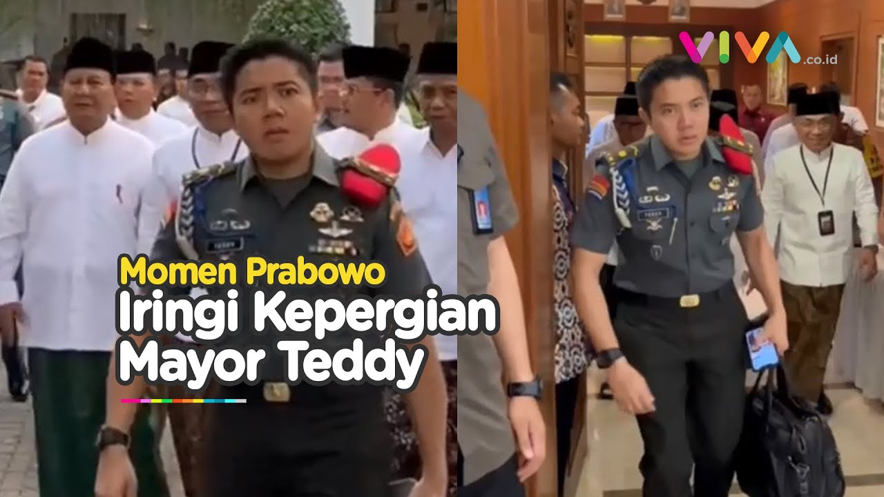 Air Mata Mayor Teddy Nyaris Tumpah saat Pergi Tinggalkan Prabowo - YouTube