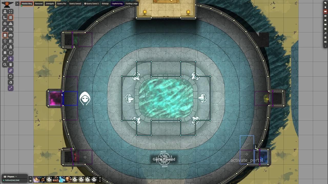 Foundry VTT Portal Macro - YouTube