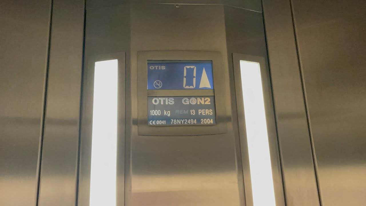 OTIS Gen2 elevator at Cardinal Place, London, UK - YouTube