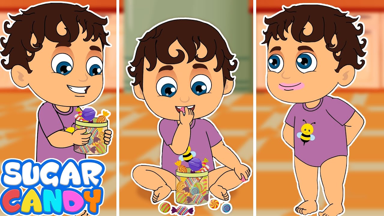 Johny Johny Yes Papa | Sugar Candy Nursery Rhyme & Kids Song - YouTube