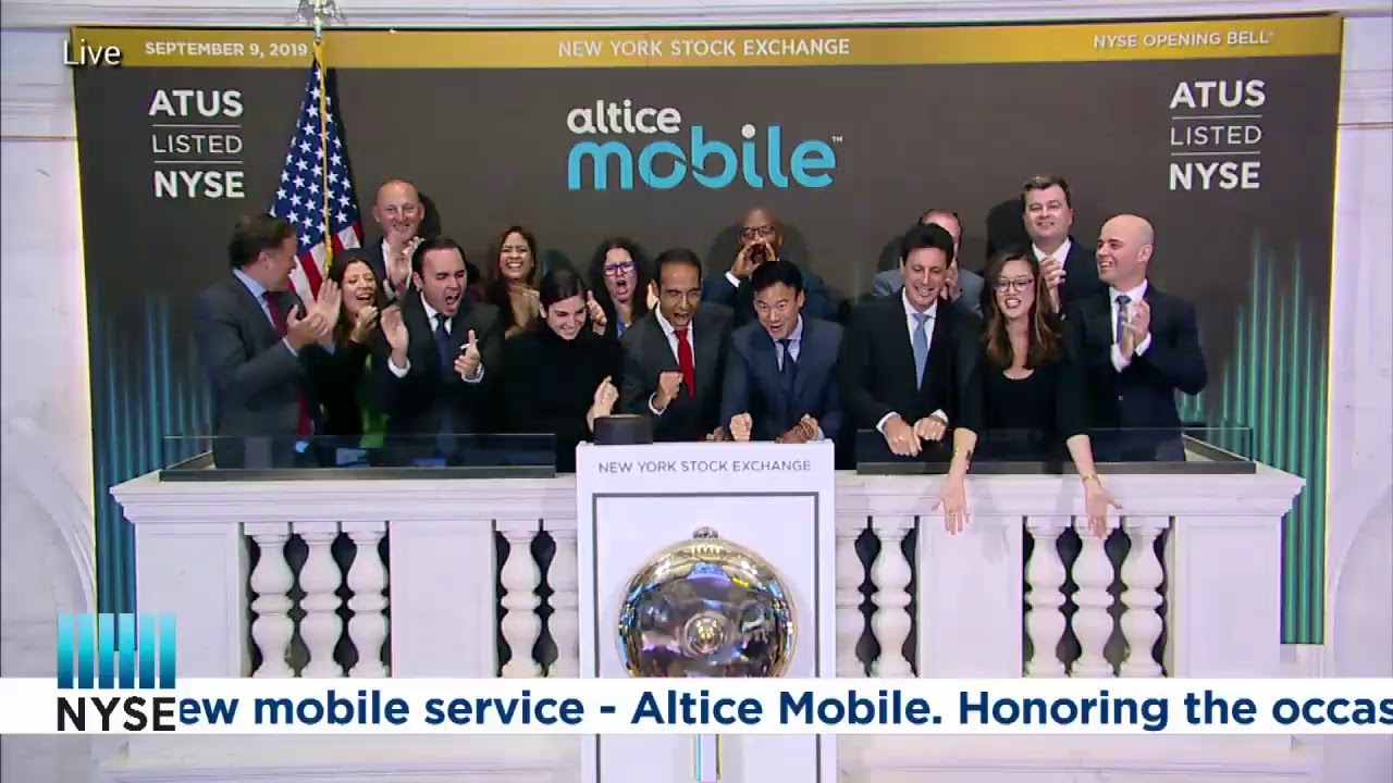 ALTICE USA (NYSE: ATUS) RINGS THE OPENING BELL® - YouTube