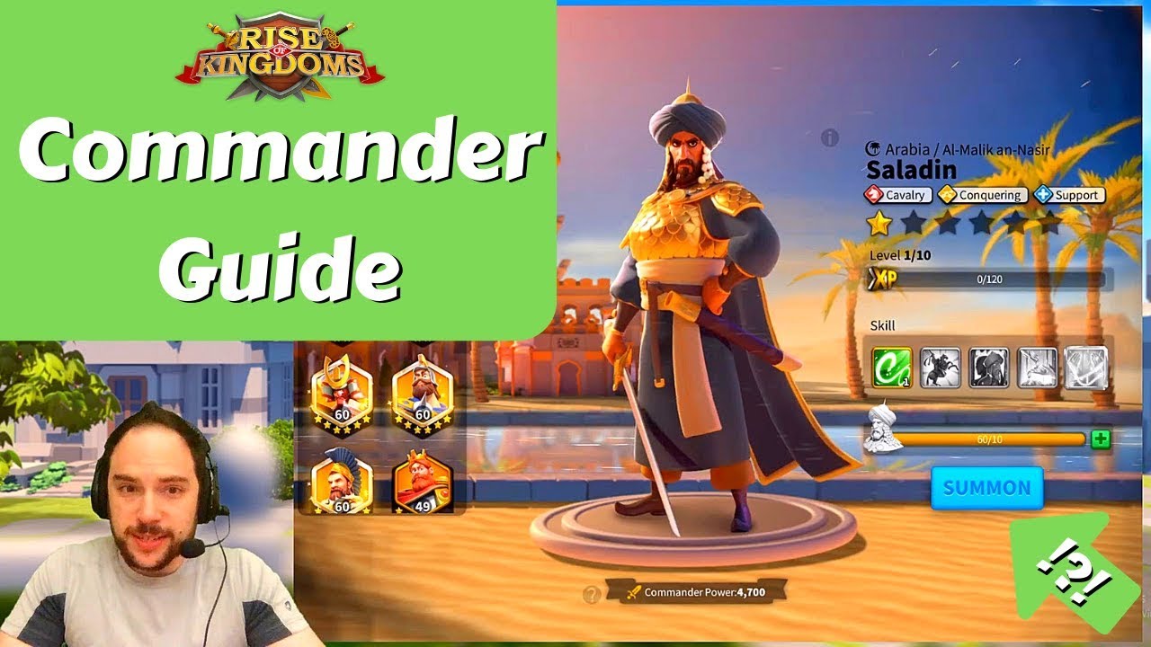 Saladin, possibly a counter to the best commander in the game? | Rise ...