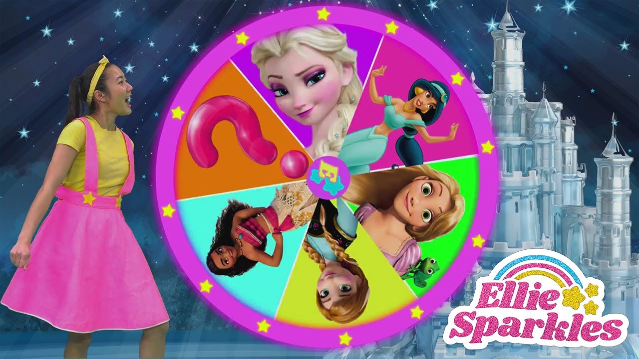 Disney Princess Smash Game | The Ellie Sparkles Show - WildBrain | Full ...