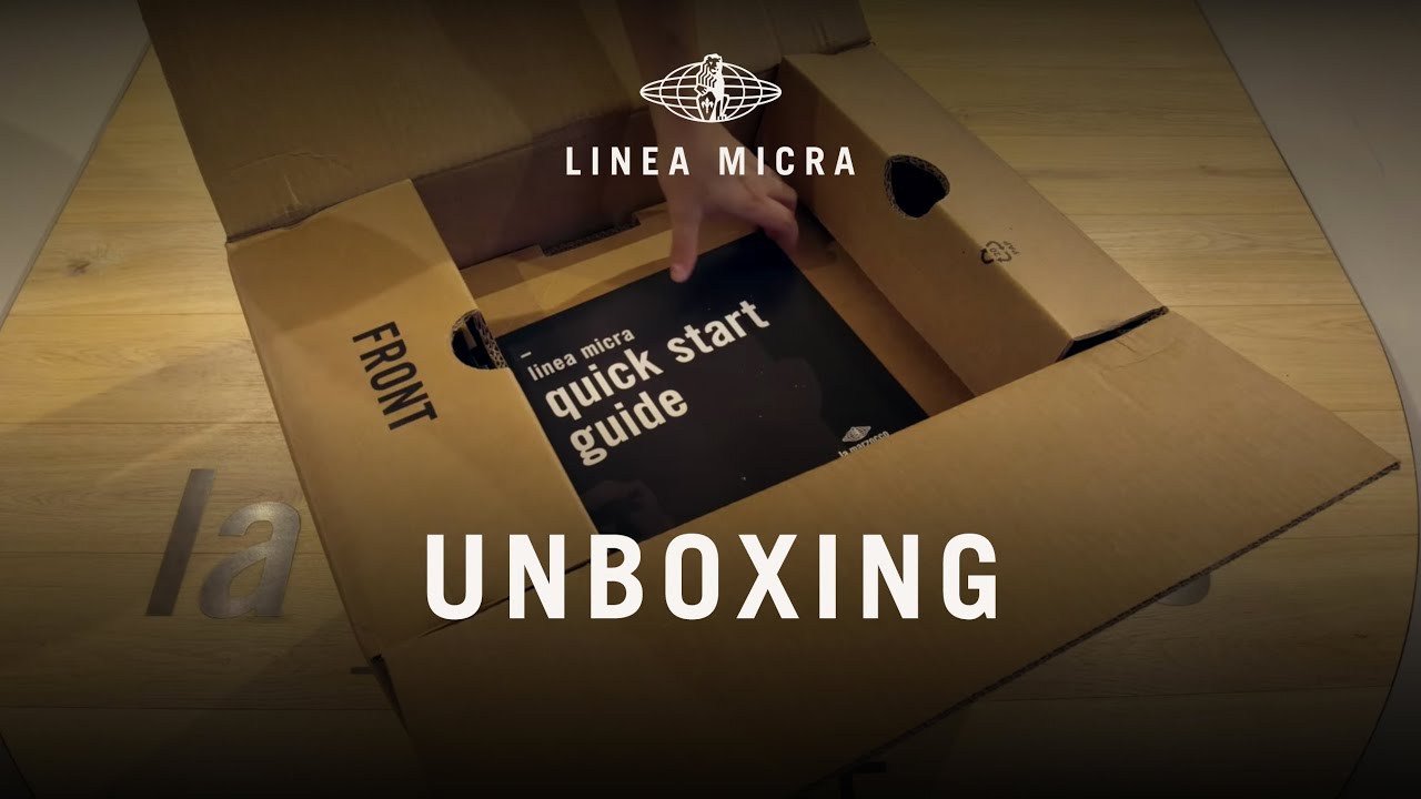 Linea Micra_Unboxing your Linea Micra - YouTube