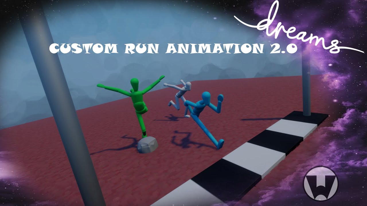 Dreams (PS4) Tutorial - Custom Run Animation 2.0 - YouTube