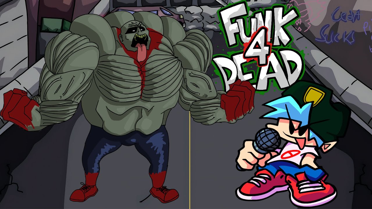 FNF Funk 4 Dead vs TANK - Just A Flu (HORROR/HARD/LEFT 4 DEAD) (FNF ...