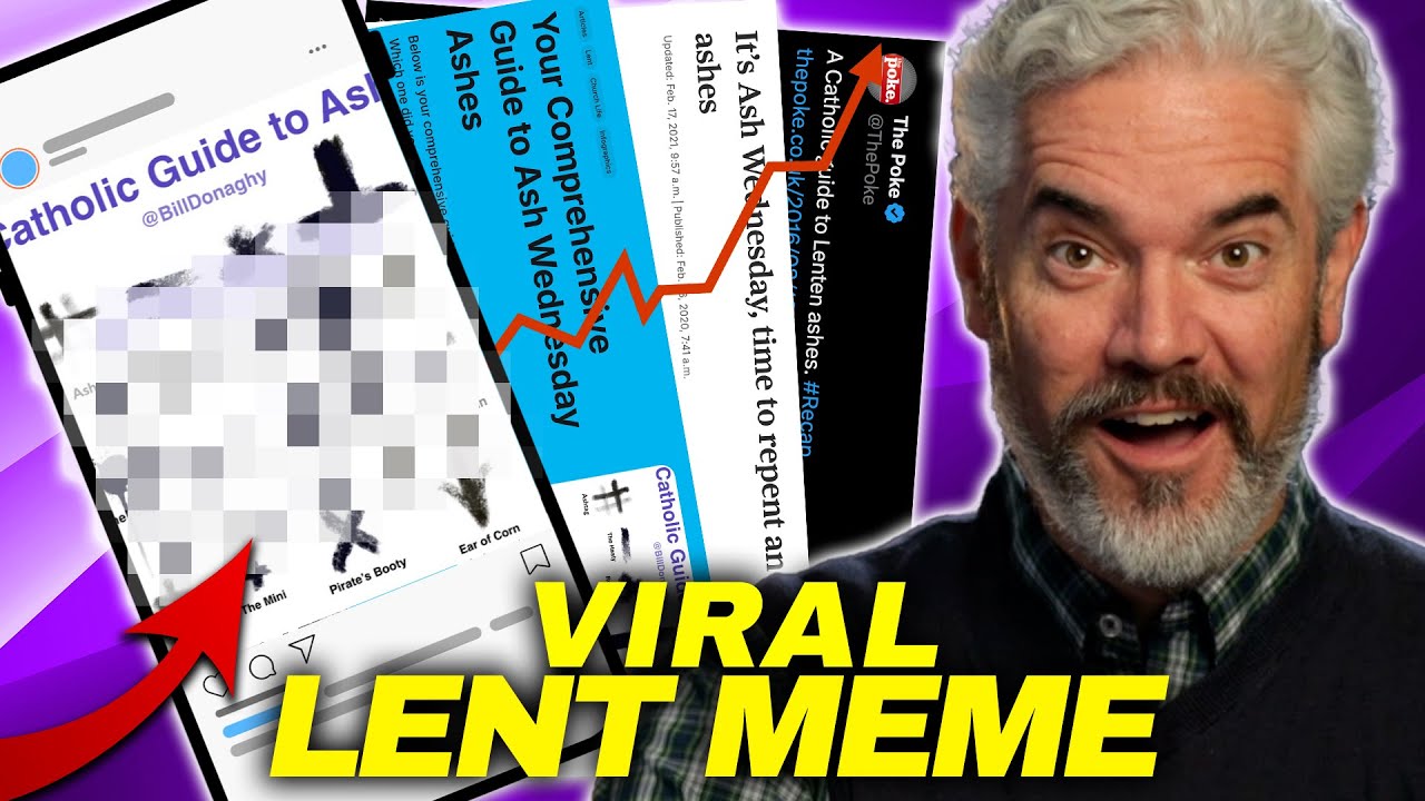 I Created A Viral Ash Wednesday Meme... - YouTube