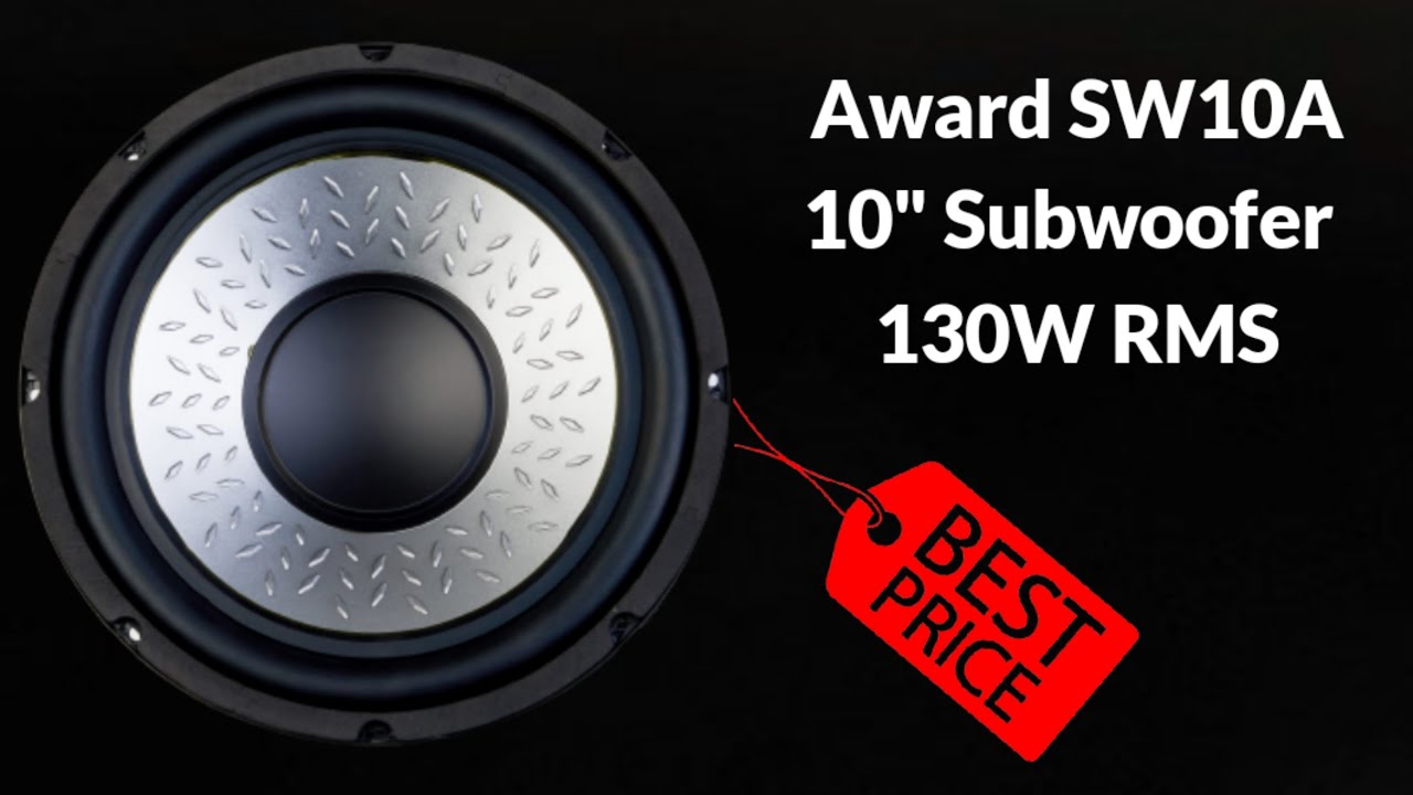 Award SW10A Subwoofer 130W | SM Electronics Trading #award #subwoofer # ...