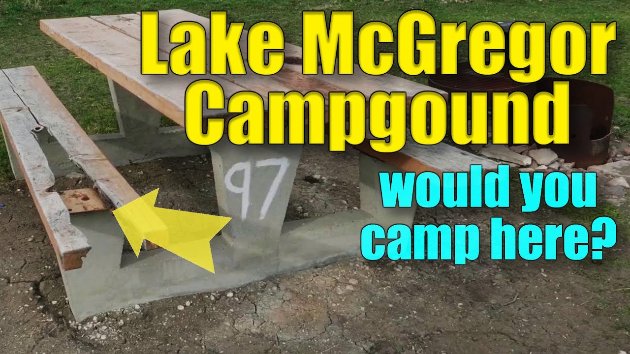 Lake McGregor Campground | Would you camp here? Alberta Camping Review ...