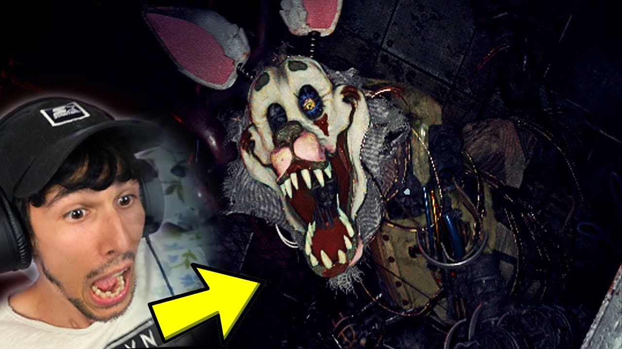 NASCONDITI DAL FANTASMA degli ANIMATRONICI su FNAF!! | JR's #2 - YouTube