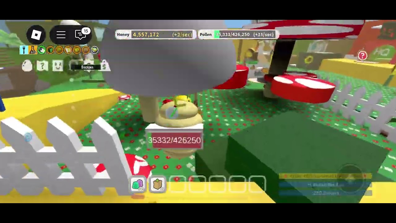 I got vicious bee from bee swarm simulator :D - YouTube