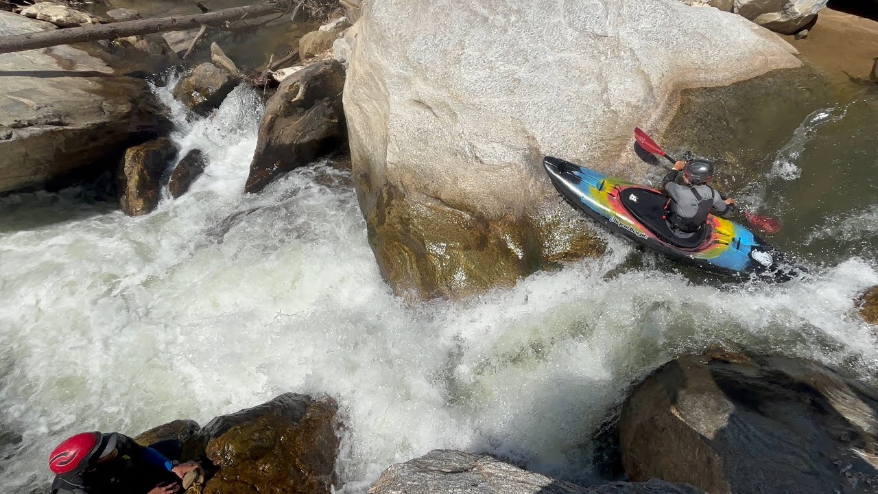 Kayaking the New Green River Narrows at 2.25” - YouTube