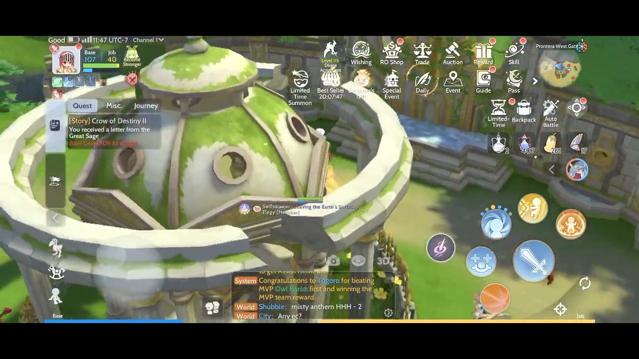 Prontera West Gate (Ragnarok Origin) - YouTube