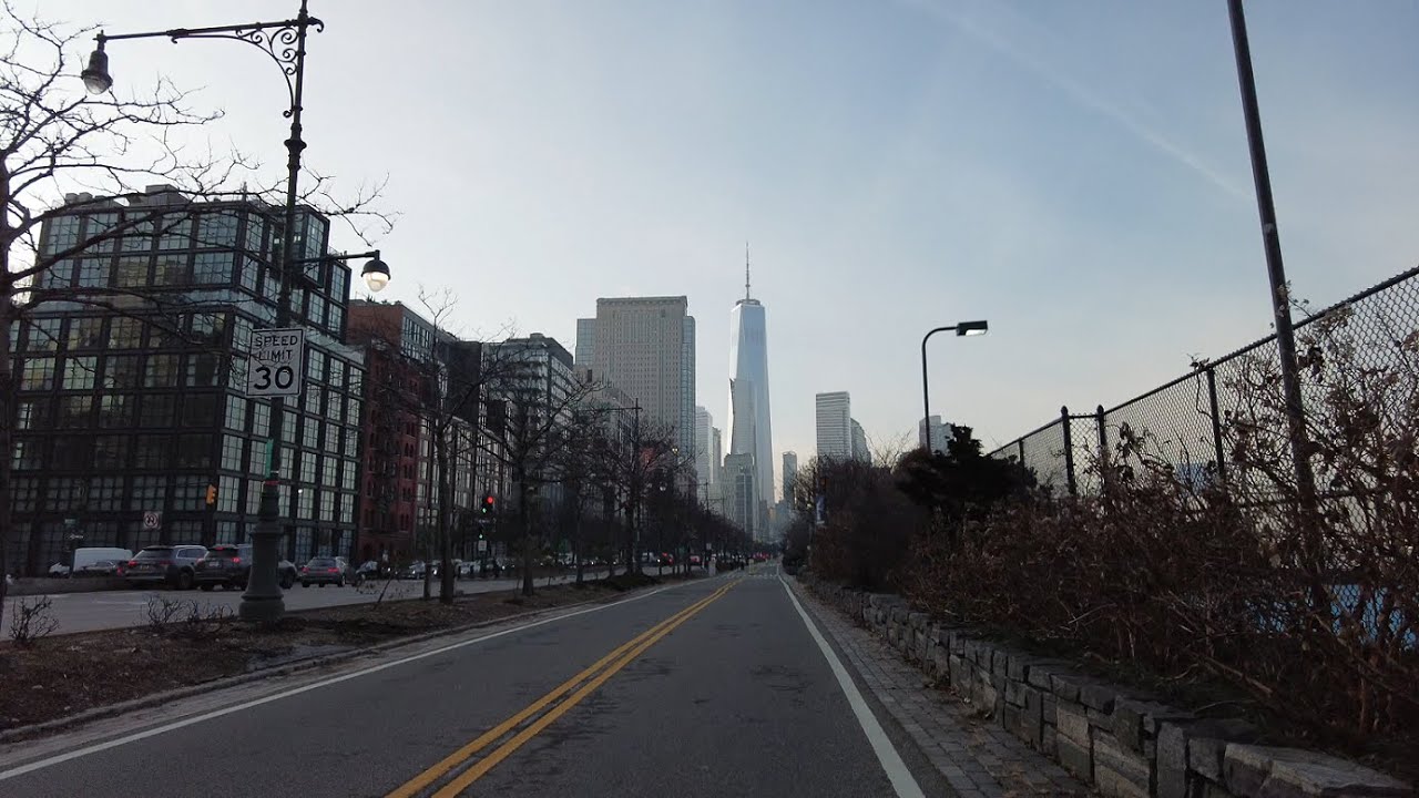 Cycling NYC | Queens to Manhattan Along West Side | Bike Ride POV 4K ...