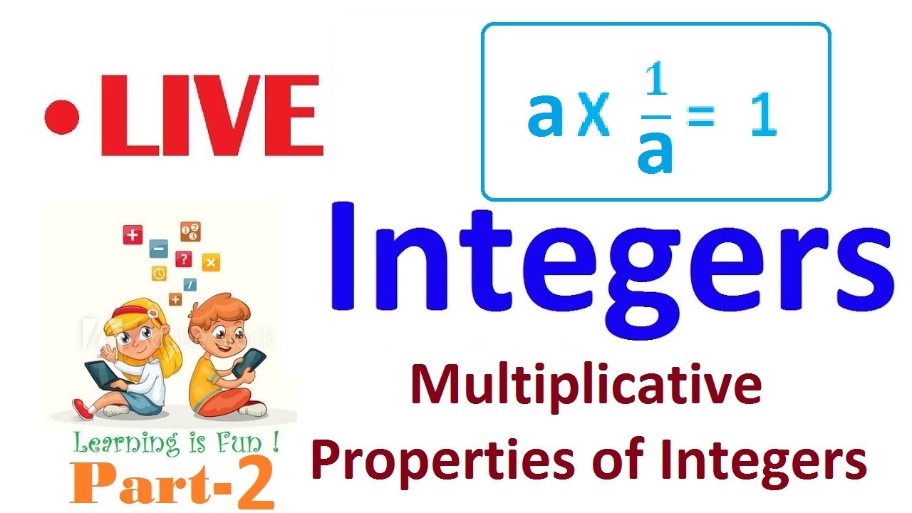 MATHS [Class 7]-INTEGERS- Multiplicative Properties of Integers [Part ...