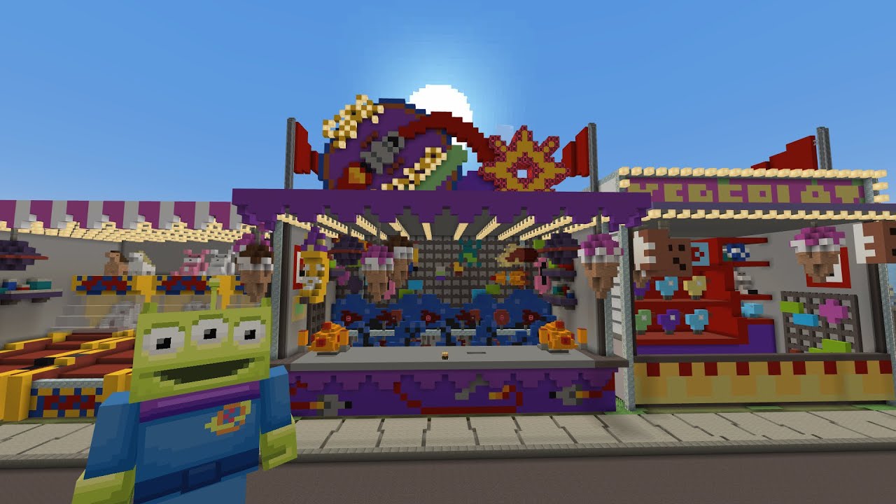 Minecraft - Toy Story Mash-Up (12) - Fun at the Carnival - YouTube
