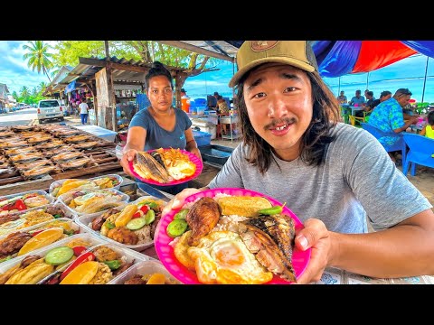 I Tried Kiribati’s Local Street Food 🇰🇮
