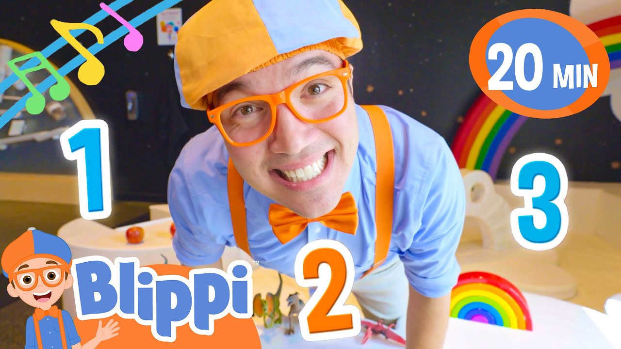 Numbers 1-8 - Learn to Count! | Blippi Songs for Kids | Songs and ...