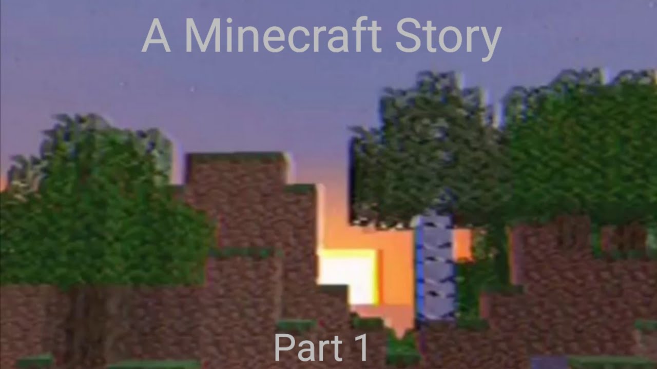The minecraft story - YouTube